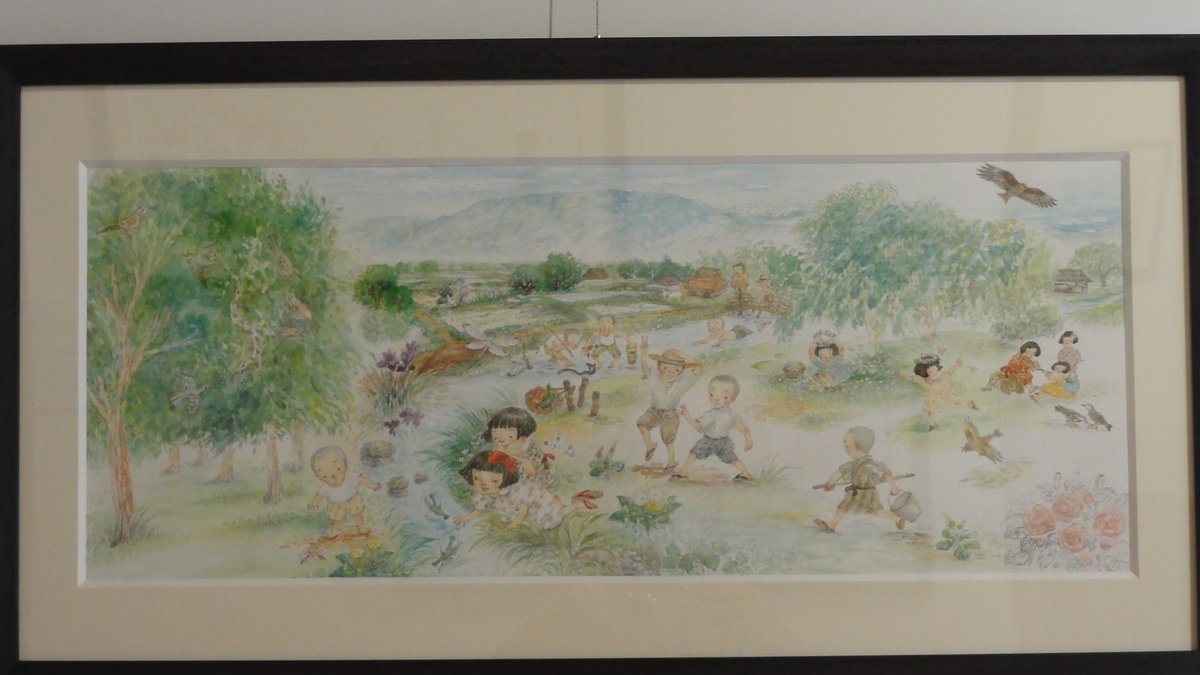 【昭和町風土伝承館杉浦醫院】地方病の「記憶」を伝え残す資料館(12)絵本原画展『絵で見る和子さんの地方病』を見に行く｜あずさ＠訪問記