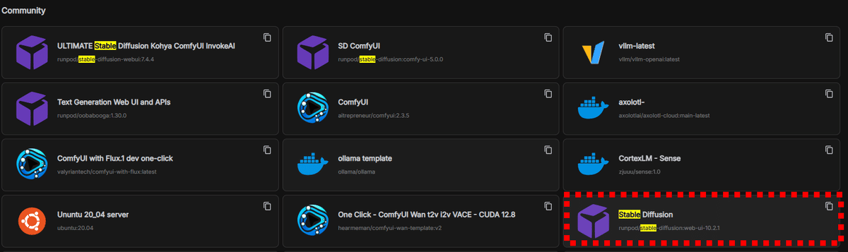 GPUレンタルの「Runpod」でStable diffsuionの環境を構築してWEBUIを起動する方法｜nobin@noteで生活している人