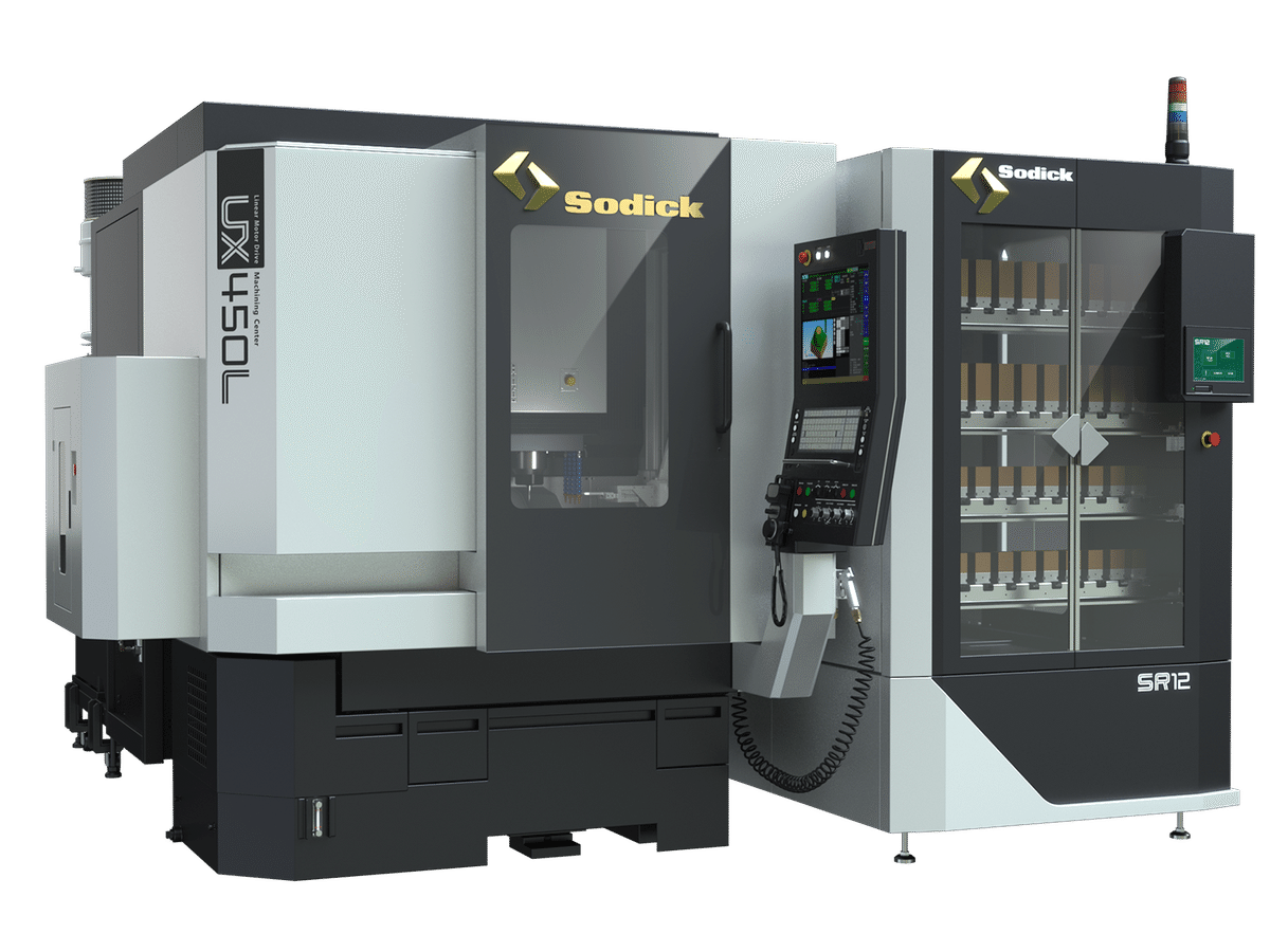 機械の稼働率を向上させる自動化システム「SR12」のご紹介｜Sodickマシニングセンタ特設サイト【株式会社ソディック】