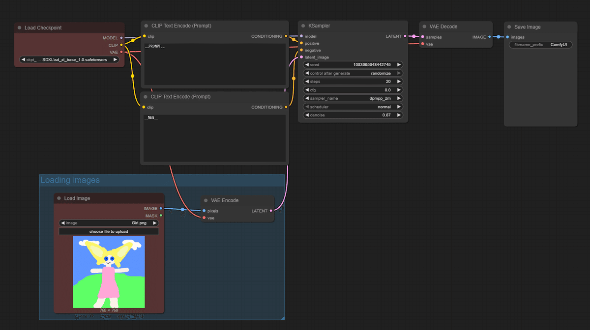 ComfyUIのAPIをUnityで使う｜よーへん(バーチャル学芸員・バーチャルライブコーダ)