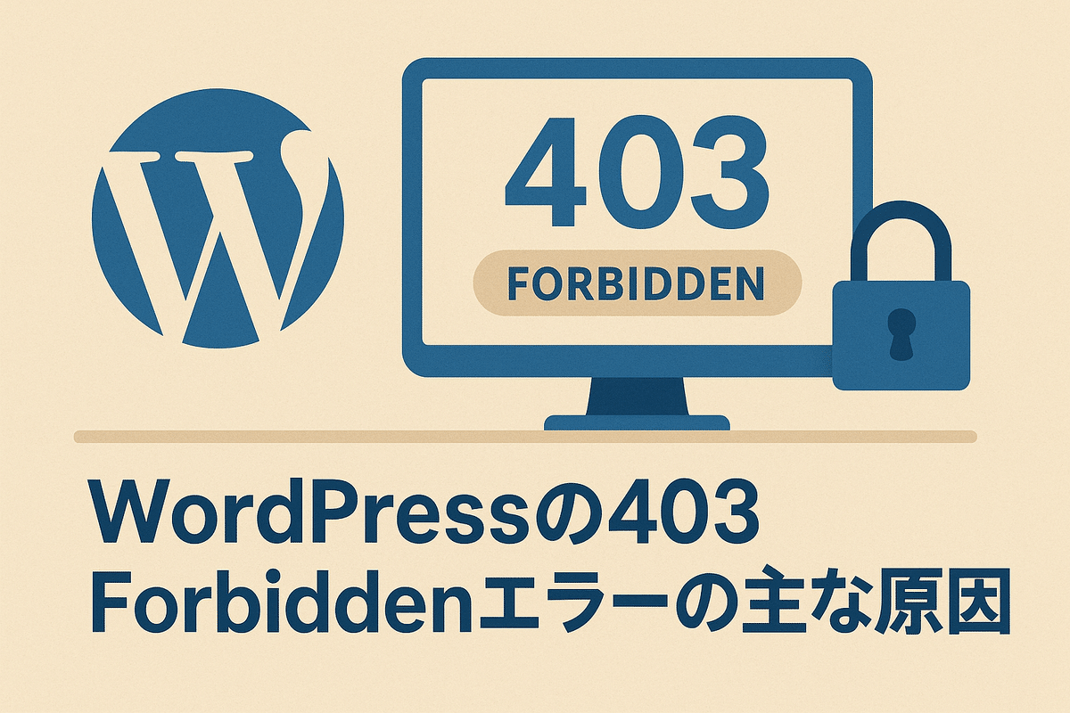 WordPressで403 Forbiddenエラーが出た時の原因と解決方法｜株式会社ディーカム