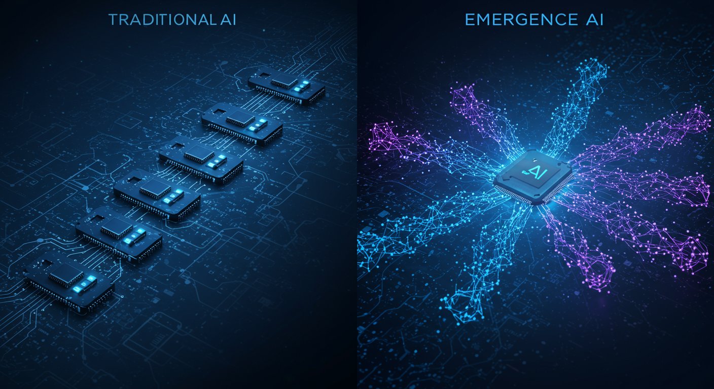 Emergence AIとは？AIがAIを使ってAIを作る革命的技術｜AI副業ラボ