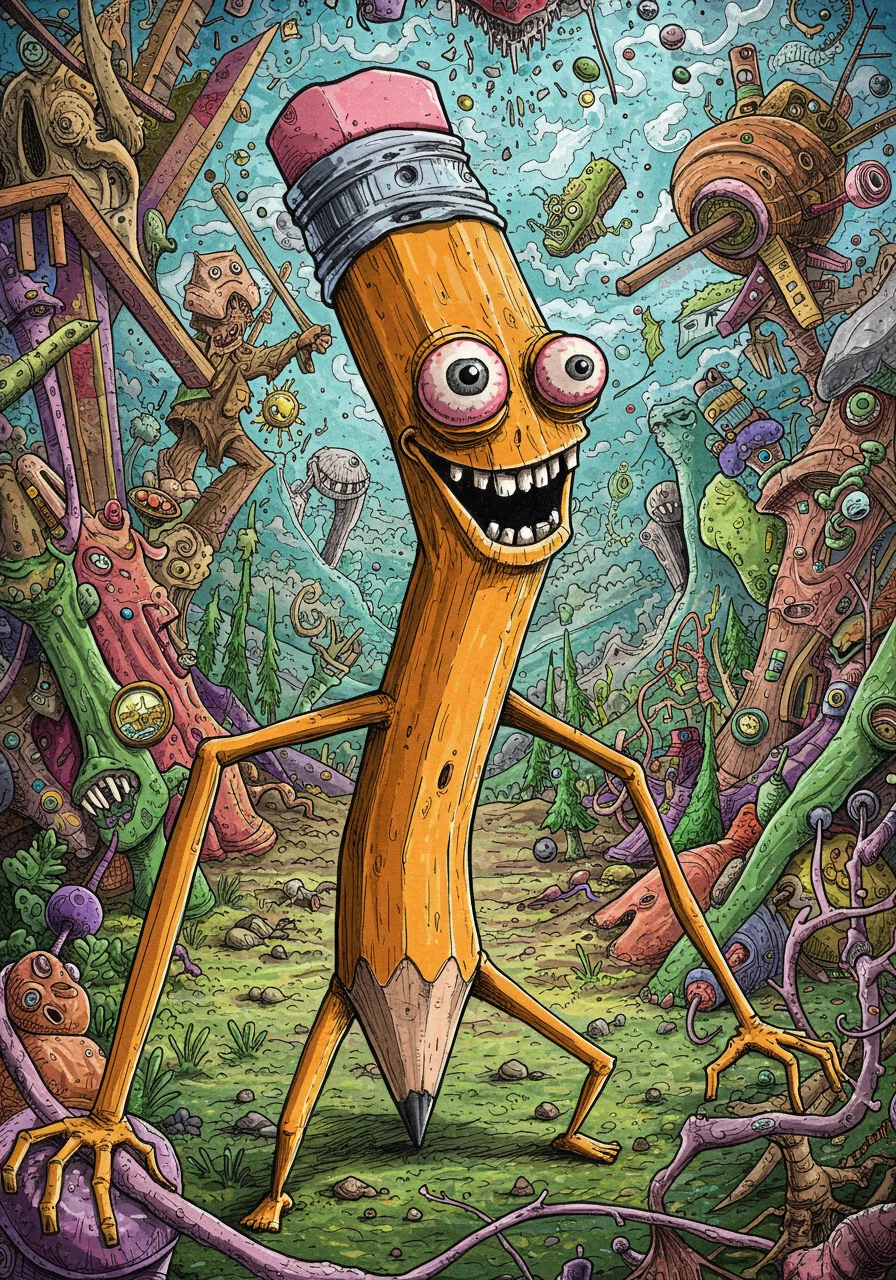 『MAD PENCIL』 ―この世界は、描かれたのか、それとも壊されたのか―｜Chaos_MASA