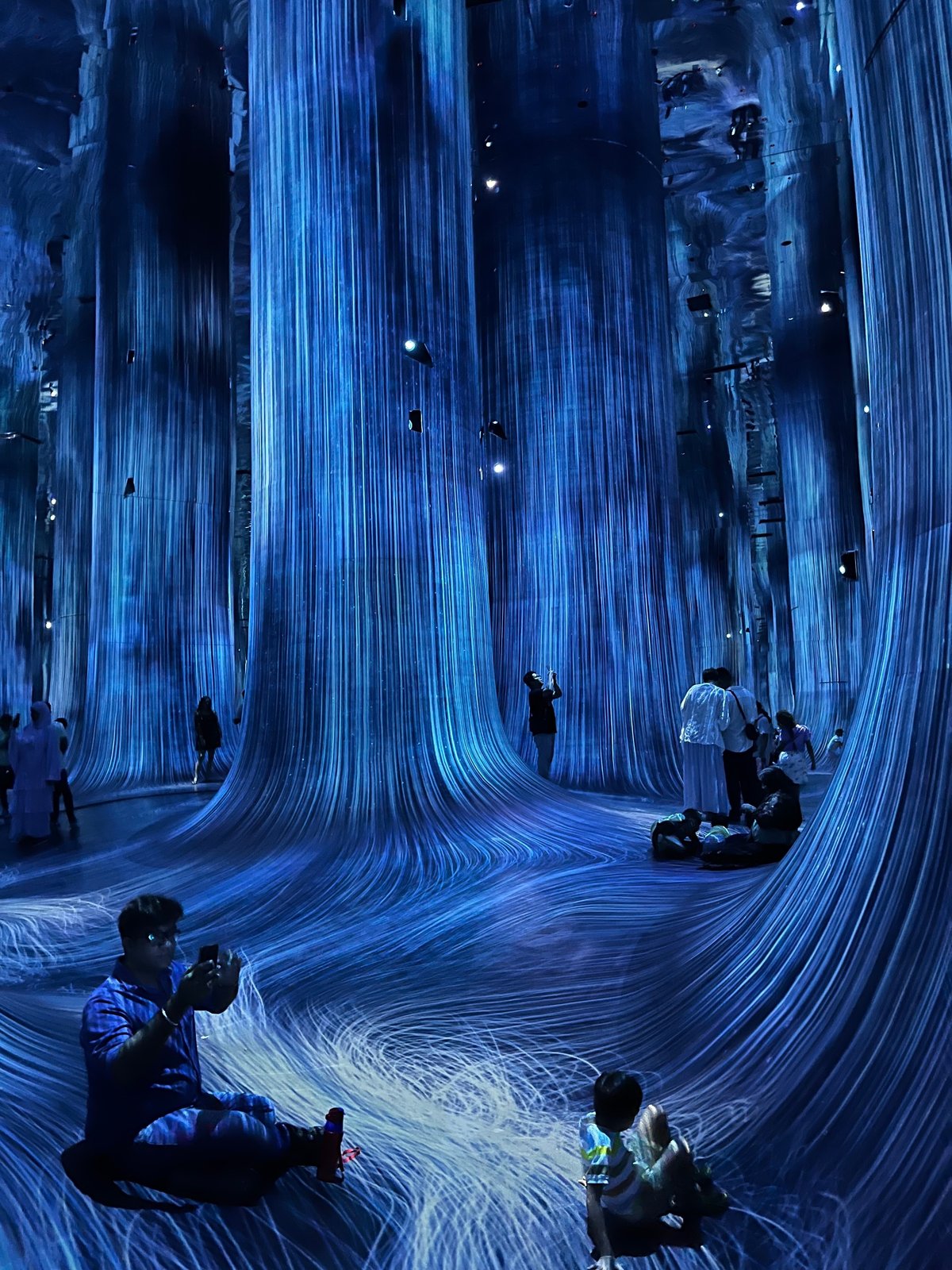 【チームラボ アブダビ】teamLab Phenomena Abu Dhabi｜natsumy@UAE