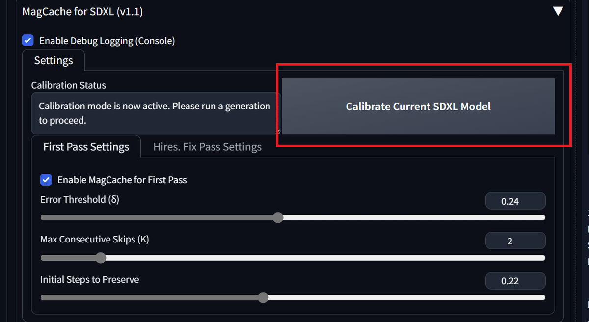 MagCache：高速化技術について(SDXL版)＠Forge Classic｜shiba*2