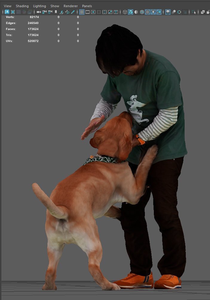 #0027｜ボリュメトリックビデオを体験してみた・・・4DViews（その2）｜overhead_vfx