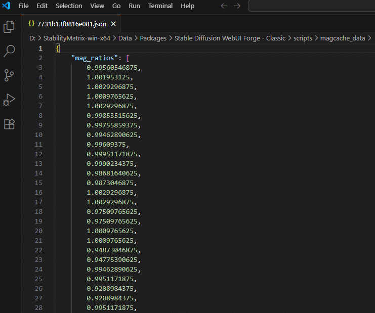 MagCache：高速化技術について(SDXL版)＠Forge Classic｜shiba*2