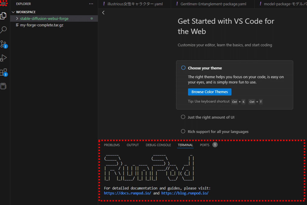 GPUレンタルの「Runpod」を手軽にStable diffusionのforge環境を導入する方法｜nobin@noteで生活している人