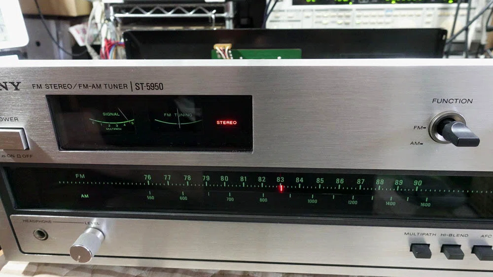 SONY ST-5950 修理調整記録3｜BLUESS Laboratory