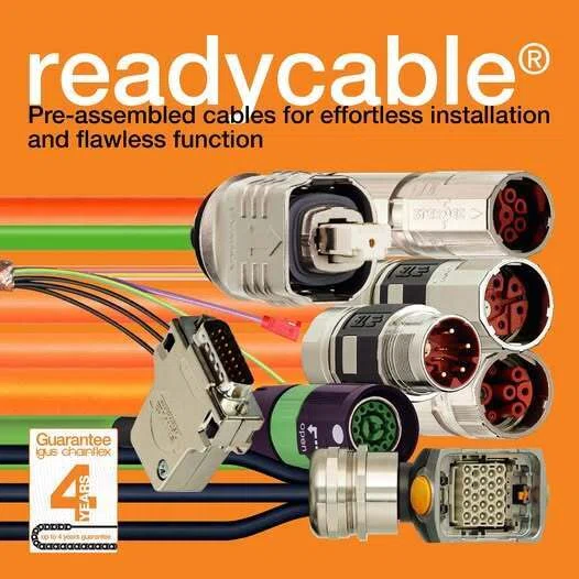 readycable® – Harnessed Cables for Energy Chains®｜chaitanya Kanna