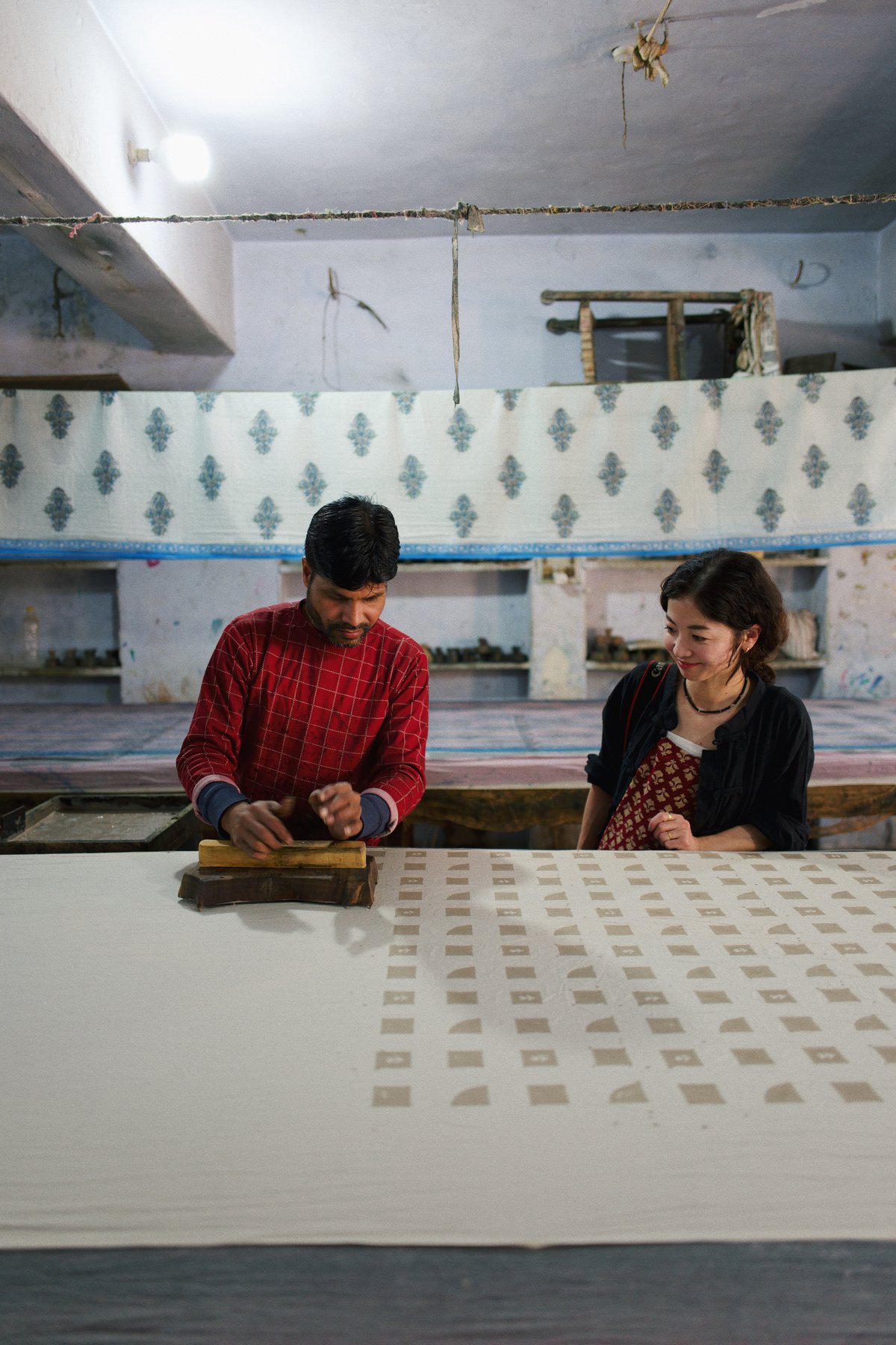 India 2025 -block print-｜PUR（ピュール）