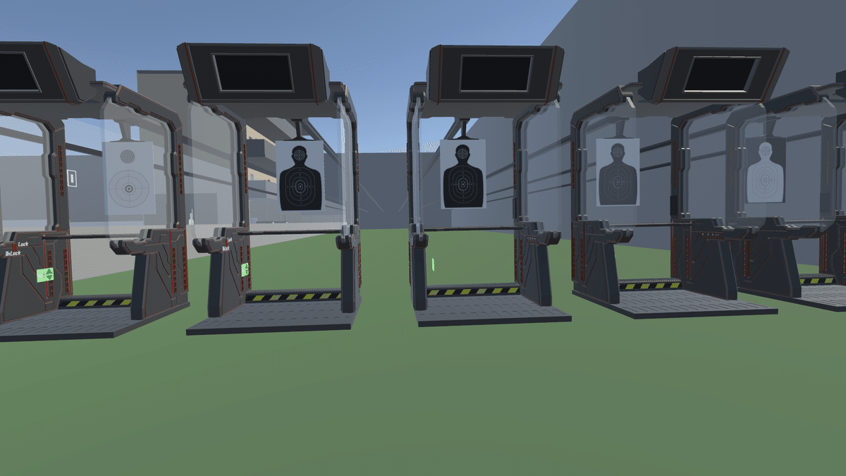 VRChat ワールド紹介 Shooting Range 1000m！！｜郭公