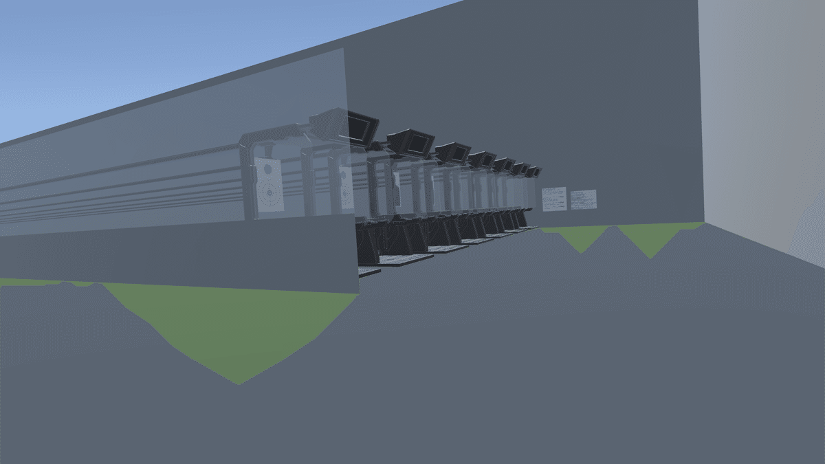 VRChat ワールド紹介 Shooting Range 1000m！！｜郭公