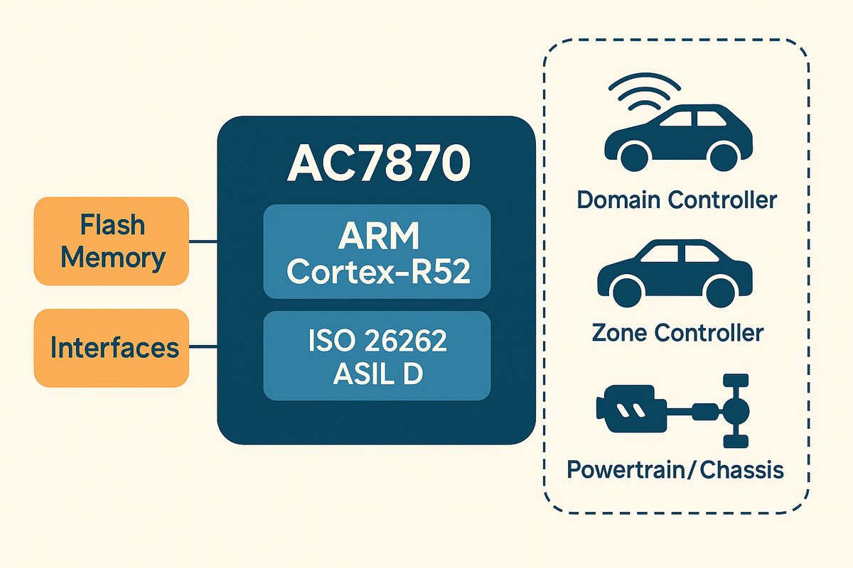 🟦中国発の高機能MCU「AC7870」が登場―機能安全・セキュリティ・性能をすべて網羅｜あさって 電子立国日本の半導体