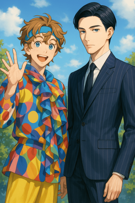 (創作芸人ナンバズ)装〇のイメージ01（お遊び）｜追憶（Tui-oku）🍡🍢🥷