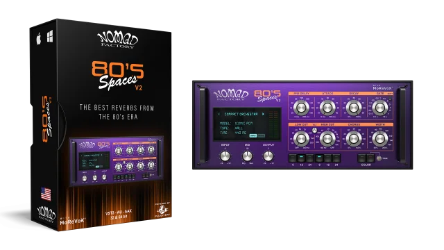 NomadFactory 80’s Spacesというプラグインをご存知ですか？｜長月秋霖