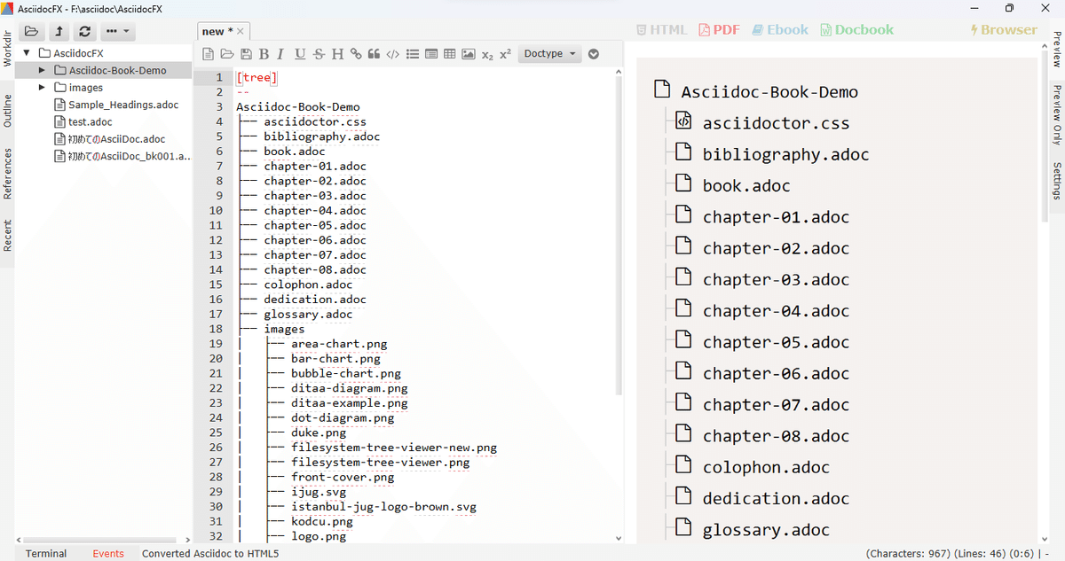 【Asciidoc】AsciidocFX 〜 TIP：ドラッグアンドドロップ活用 〜｜紘稔（ひろのり）