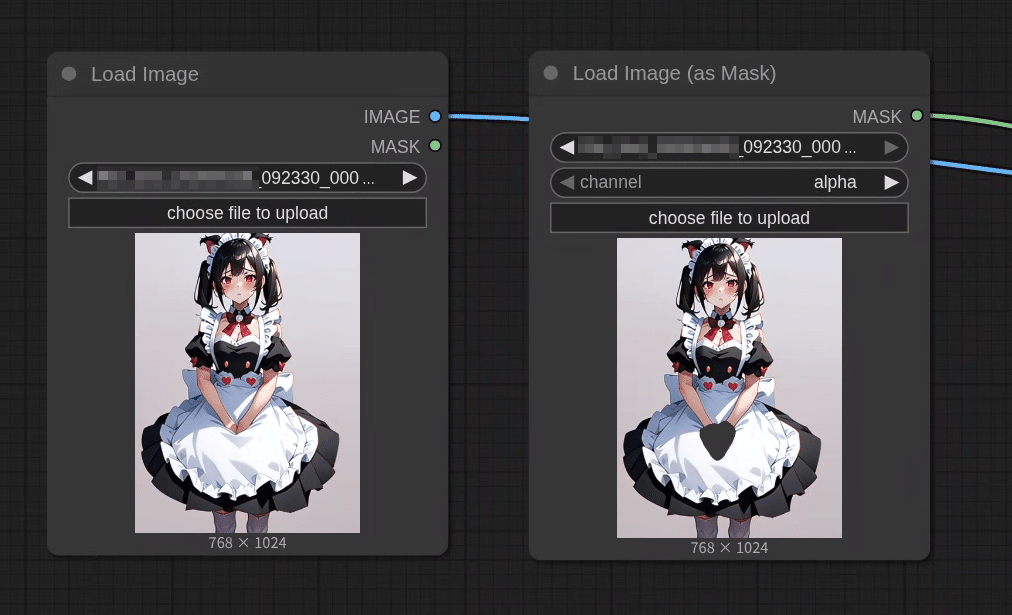 メモ）ComfyUI × Inpaint補正などまとめ｜つきかぜ