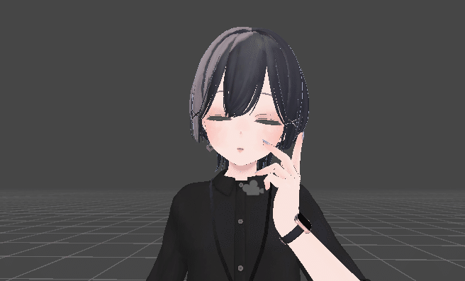 【VRChat】AFK時のポーズとか表情とかを変えたい！｜ぱるちゃんparuchan