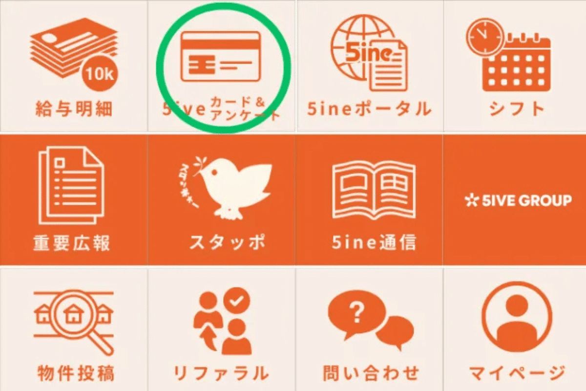 5IVEの制度をご紹介！vol.4「ファイブカード」｜ファイブグループ 公式note ～飲食業界×オープン社内報～