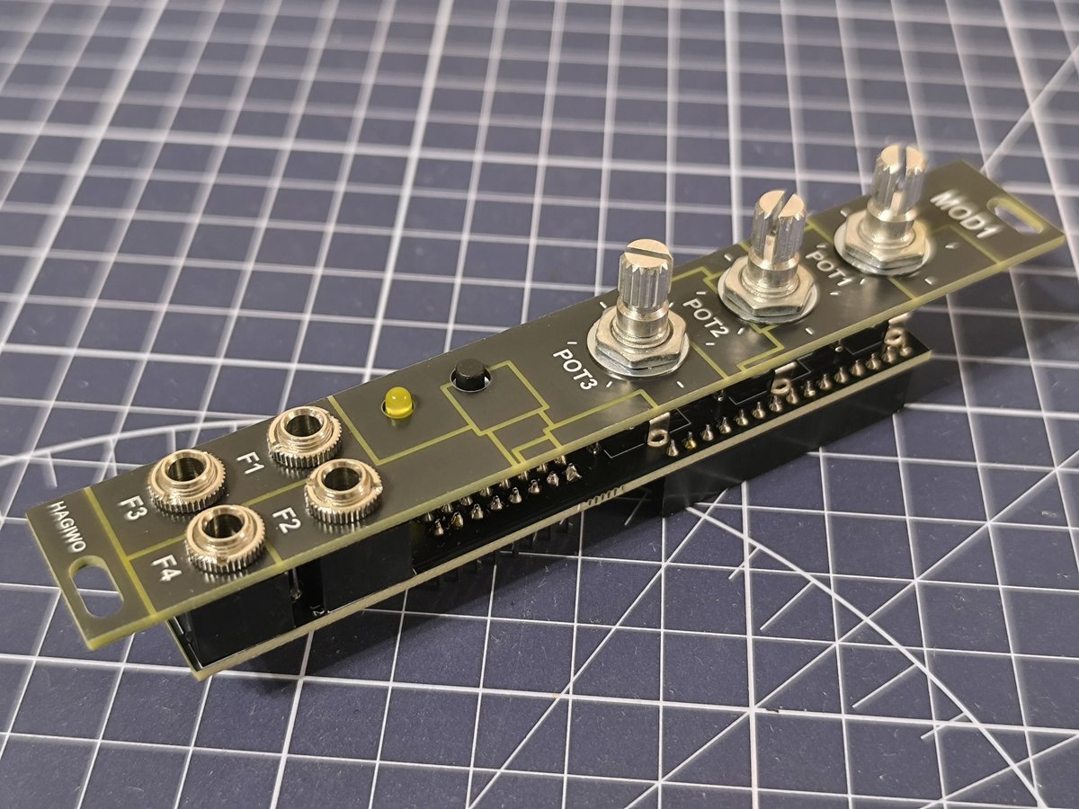 DIY Eurorack Modular Synth HAGIWO/MOD1｜HAGIWO/ハギヲ