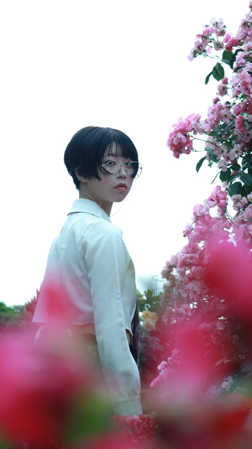 【動画投稿報告:ポートレート】薔薇&薔薇&酒｜aika_0211