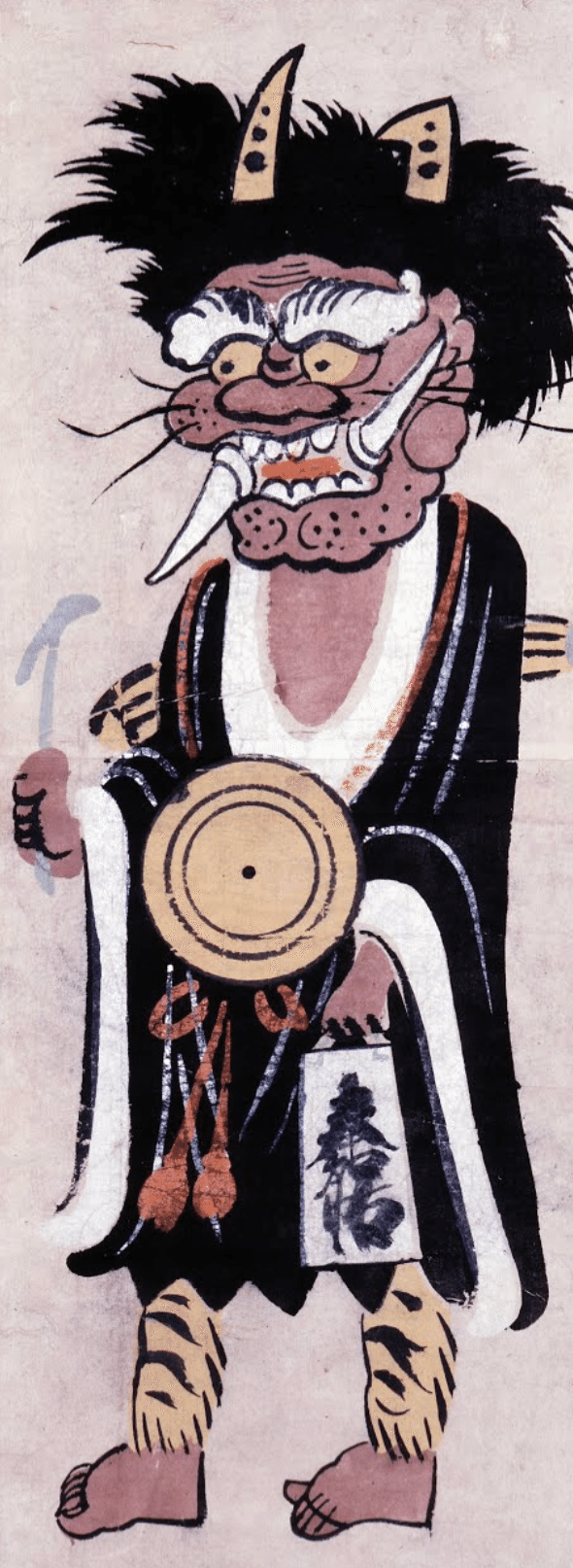 【古い絵って、ほんとに高くなるの？】─昔のお土産品のリアル査定| 大津絵・泥絵｜井浦歳和 ロイドワークスギャラリー ...