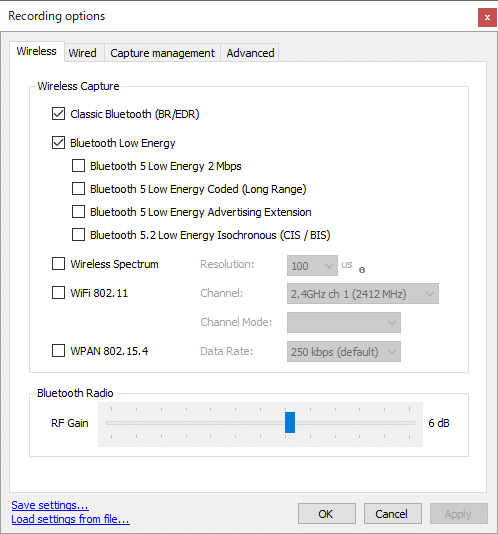 Ellisys Bluetooth Protocol Analyzerの使用方法｜カシオ計算機株式会社