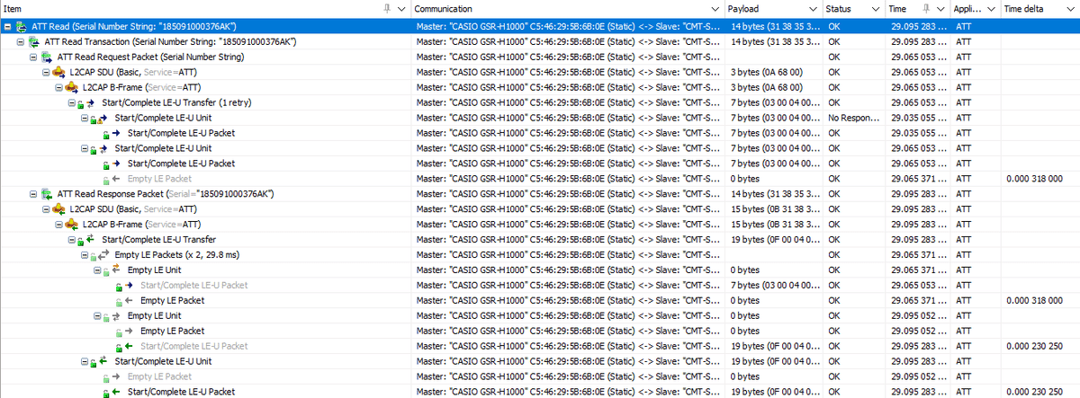 Ellisys Bluetooth Protocol Analyzerの使用方法｜カシオ計算機株式会社