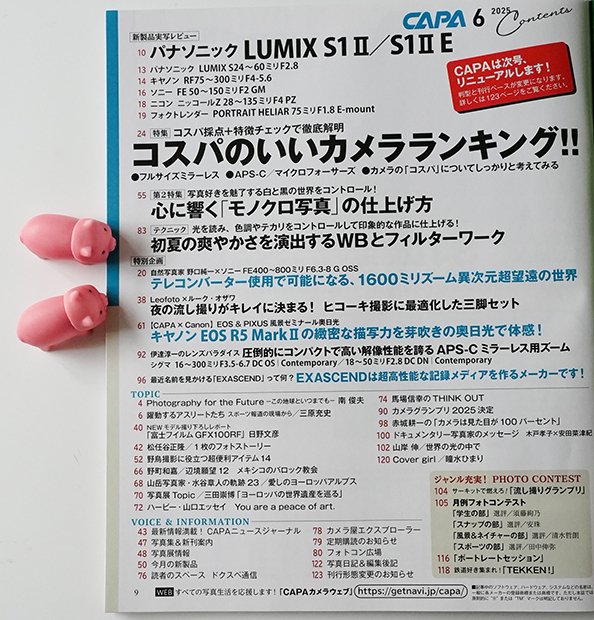 ディック スギの写真談義（1） / 写真雑誌CAPAが季刊化に～新たなステップアップの始まりか、それとも衰退の始まりか｜Dick Sugi