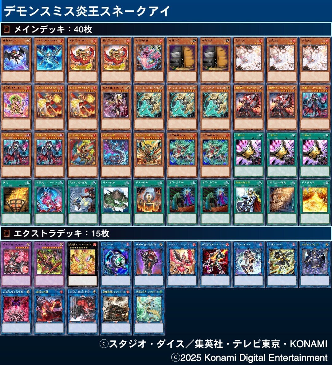 デモンスミス炎王スネークアイの展開【マスターデュエル】｜いちはる