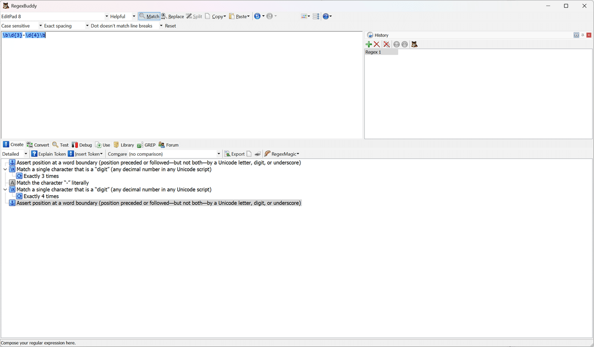 RegexBuddyとRegexMagicで正規表現が「読める・書ける・動かせる」に！｜Hideki Saito