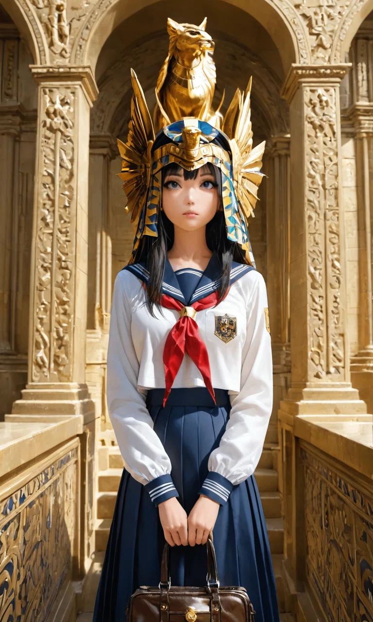 PixAI Prompt Test in Egypt 2｜Taro