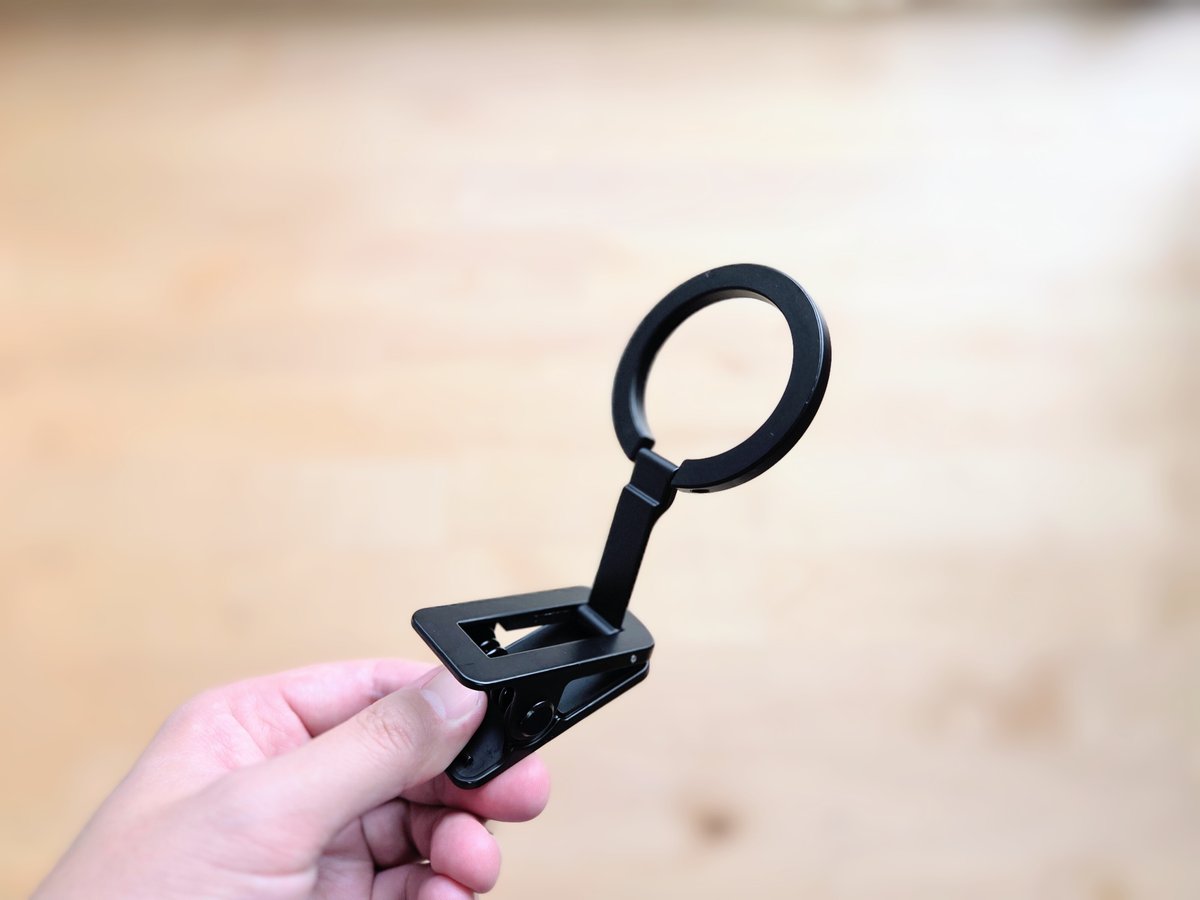 モバイルモニターをデスクシェルに浮いてるように取り付ける方法を考えた │ Antion マグネットホルダー｜EmuLog＠在宅ワーク&ガジェット好き&物欲解放の備忘録