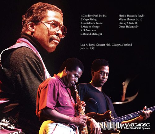 【ハービー・ハンコック】1991年、スーパー・カルテットのライブが入荷！｜Cyberseekers