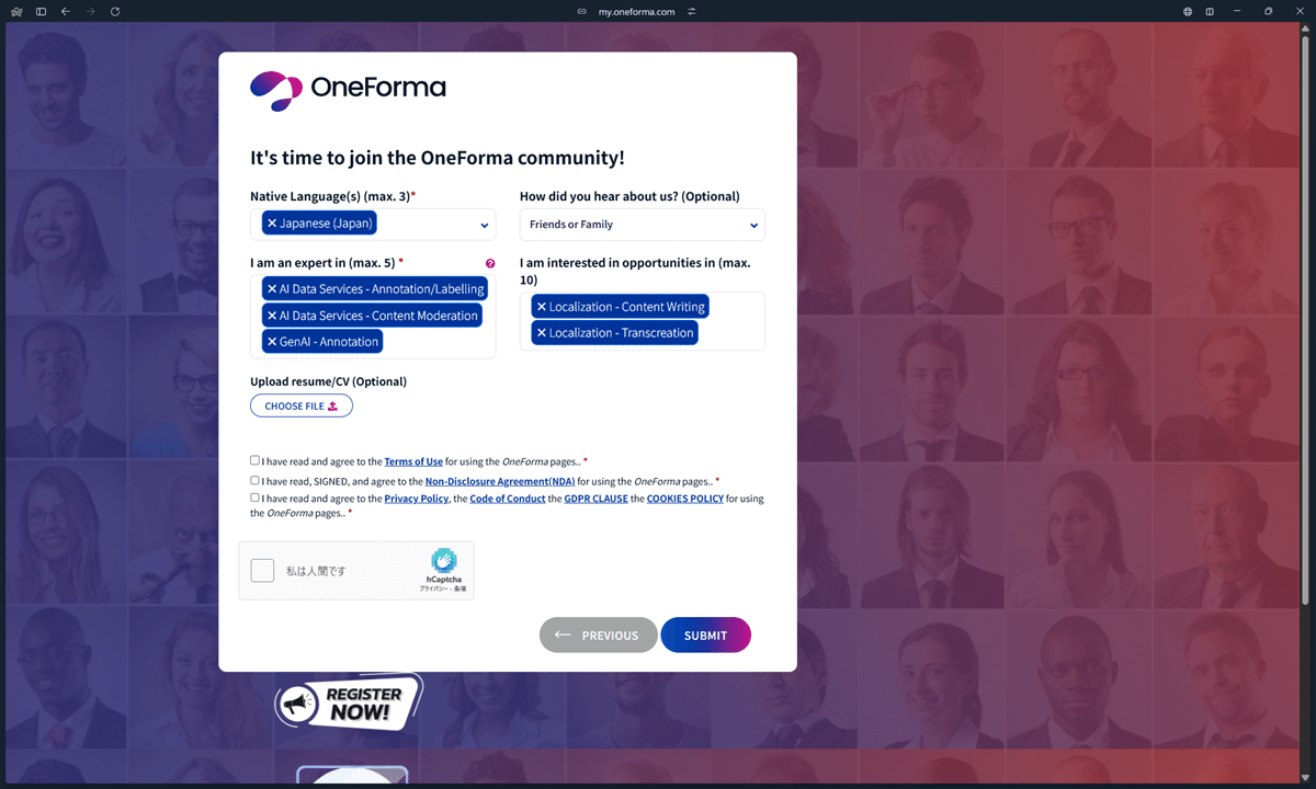 OneFormaというクラウドソーシングサービスを4ヶ月やってようやく案件取れたのでそれまでの過程と始め方をお話します｜こま玉川