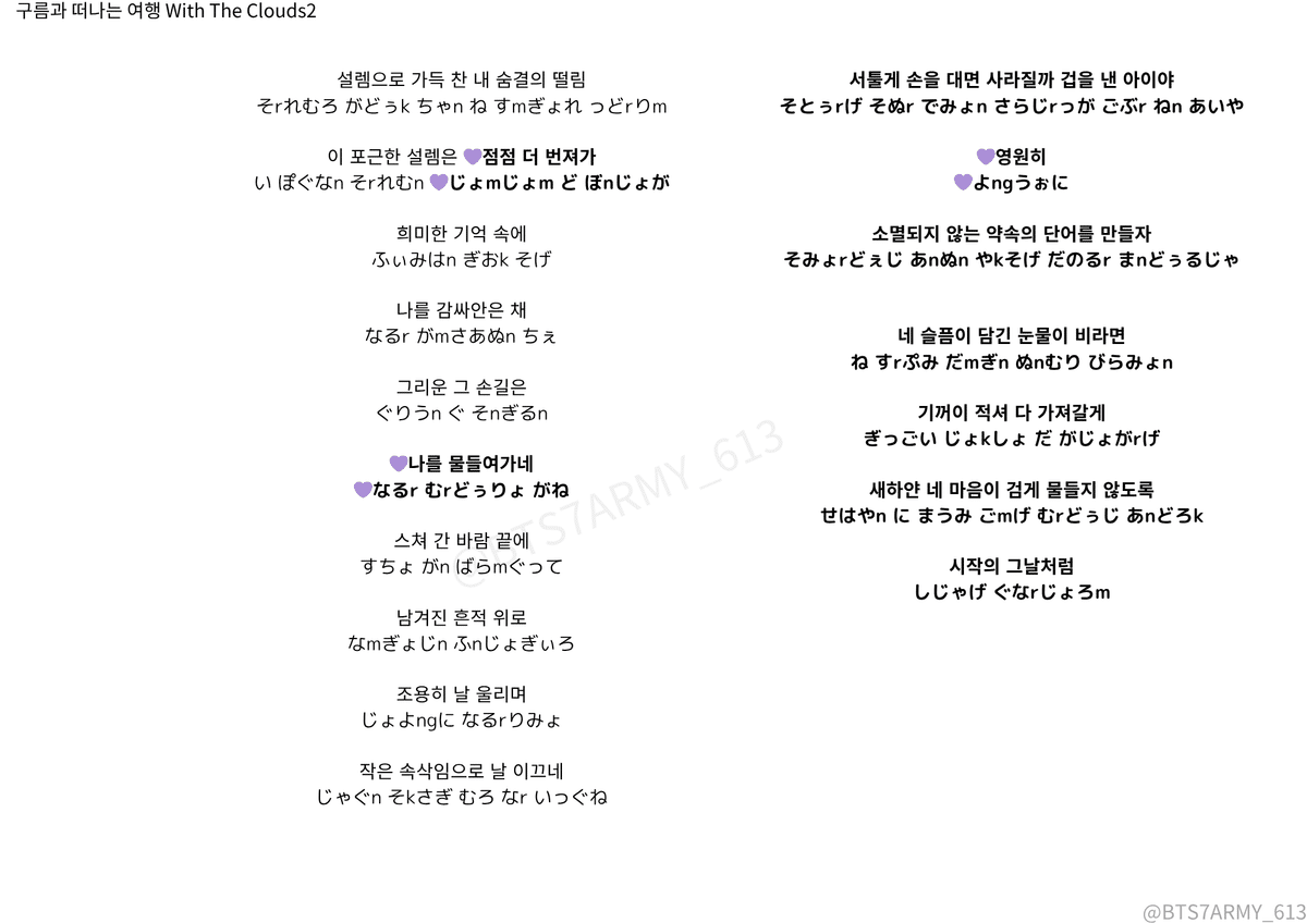 RUNSEOKJIN_EP.TOUR コンサート用カナルビPDF一覧｜BTS7ARMY_그므시라꼬