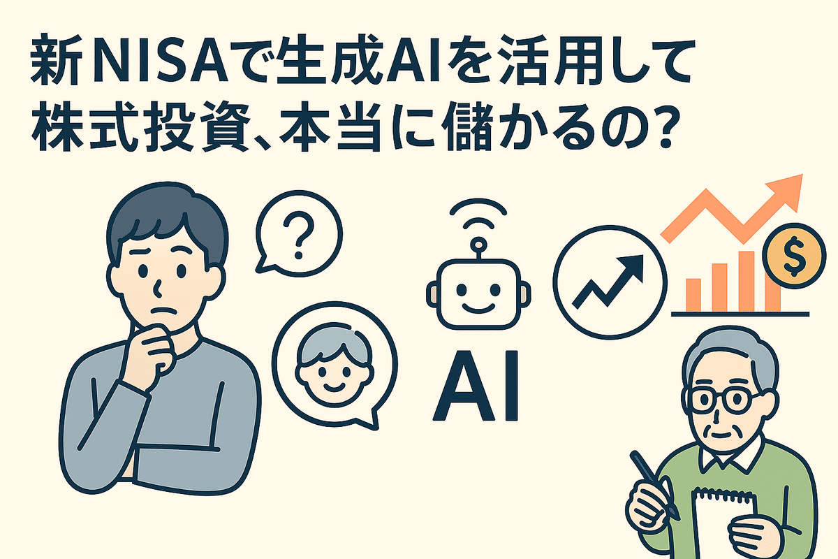 新NISA×AI投資で資産爆増？実績と生成AIリスクを正直に語る｜koreyama