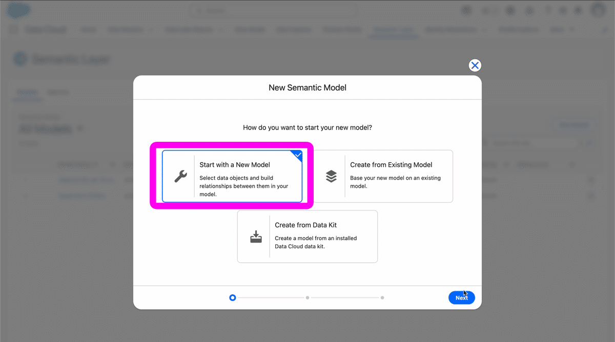 Salesforce Data Cloud の Semantic Layer で DMO から Semantic Data Model を作成 ...
