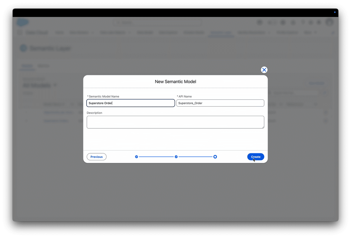 Salesforce Data Cloud の Semantic Layer で DMO から Semantic Data Model を作成 ...