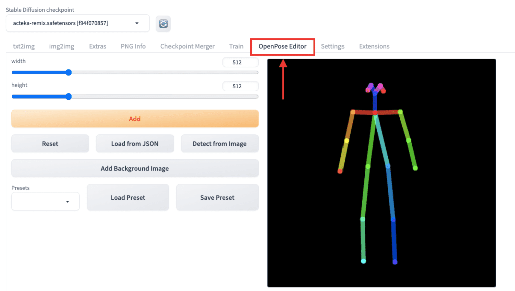 Stable Diffusionでポーズを作成できる！Openpose Editorの使い方｜レベルマ【生成AI情報発信】
