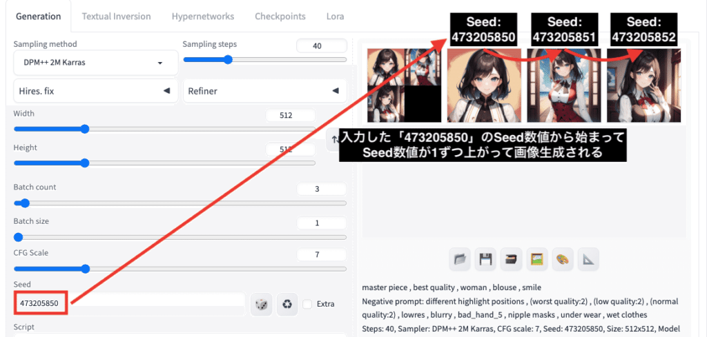 【Stable Diffusion】Batch countとBatch sizeについて解説｜レベルマ【生成AI情報発信】