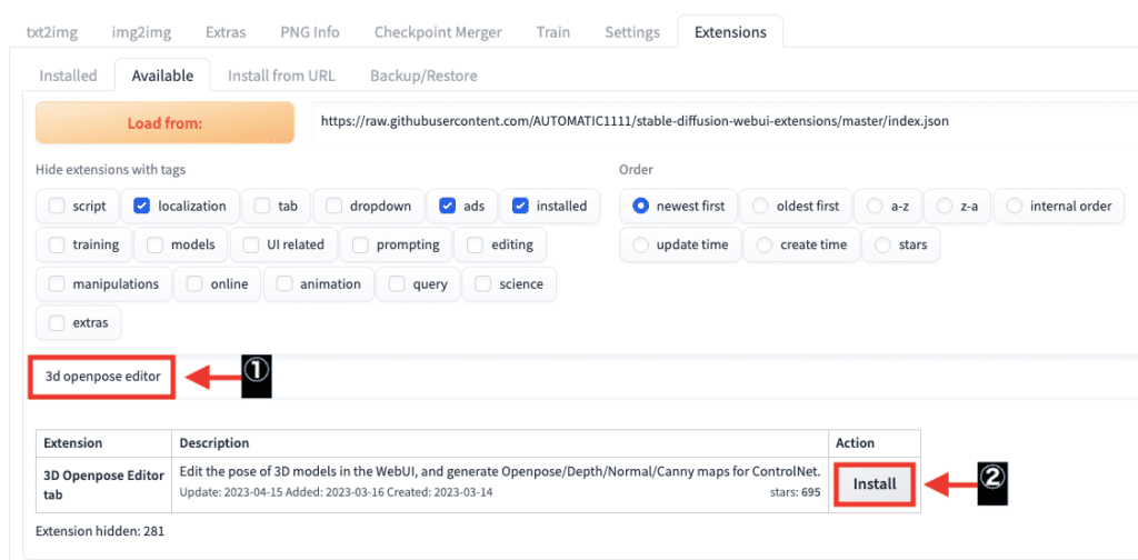 【Stable Diffusion】3D Openpose Editorの使い方について解説｜レベルマ【生成AI情報発信】