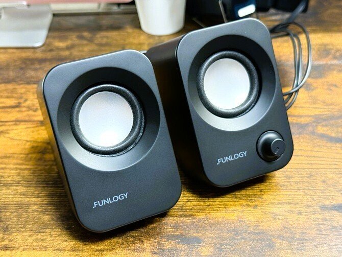 VGP2024受賞！日本ブランドPCスピーカー「FUNLOGY Speaker」を購入してみた～小型ながらの安定14W出力は素晴らしい！｜クーリン