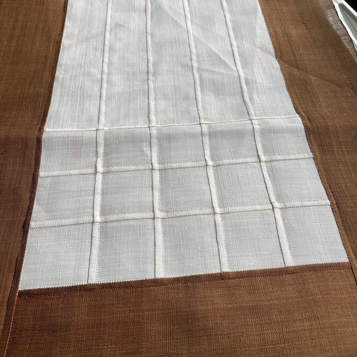 夏らしいポジャギのノレン色々｜pojagi*sono