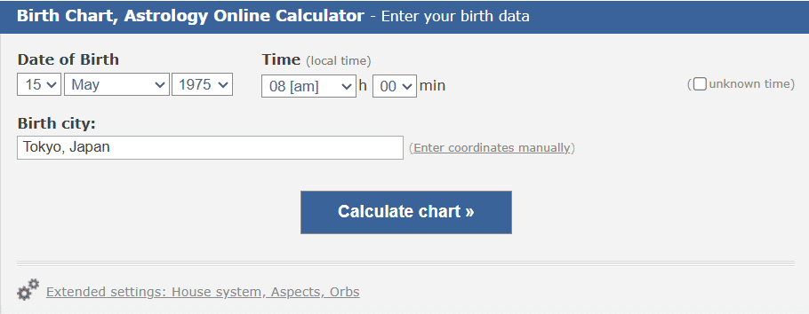 0 ホロスコープ入門〗AstroSeekの使い方と金運天体の見方｜自分の金星・火星・月をチェックしよう！｜Hoshi｜投資×アストロロジー