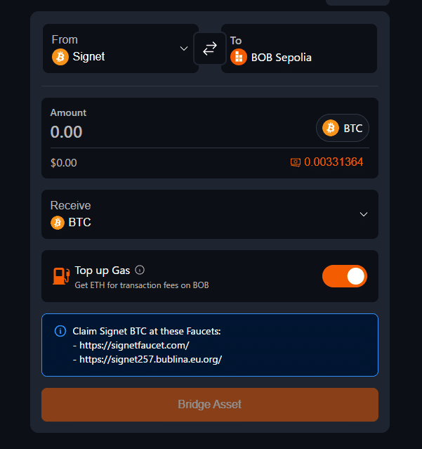 【日本語マニュアル】BOBのBitVMテストネットでBTCブリッジを試す｜crypter