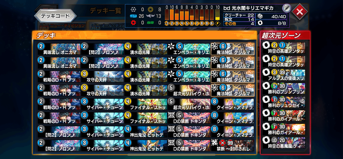 31弾：使用デッキ 【デュエプレ】｜bonkan