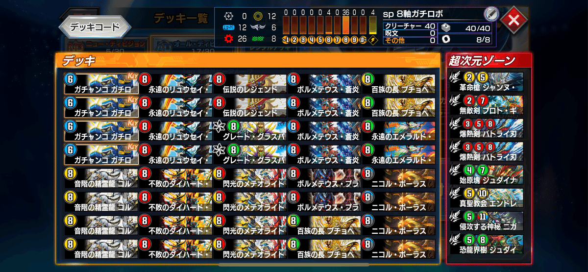 31弾：使用デッキ 【デュエプレ】｜bonkan