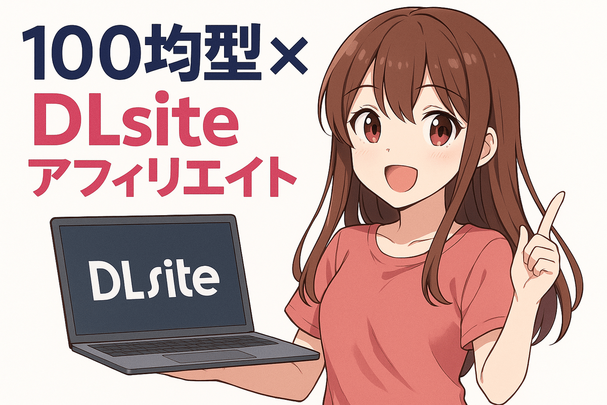 【100均戦略】DLsiteの100円作品だけで稼ぐ！AIで作る100円ショップ型DLsiteアフィリエイト｜DLsiteハックマン＠DLsiteアフィリエイトのアイディア売ります